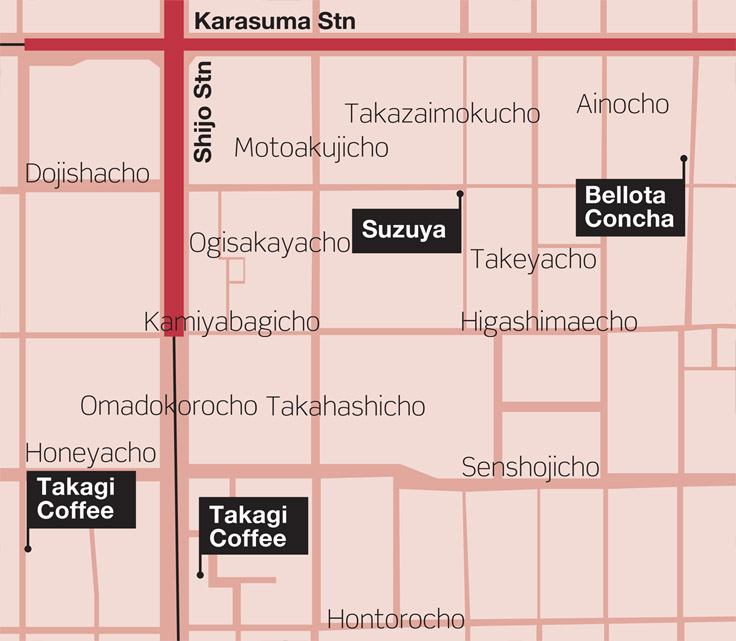 Map_Shijo - Kansai Scene Magazine