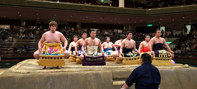 All Eyes on Homegrown Sumo Champion